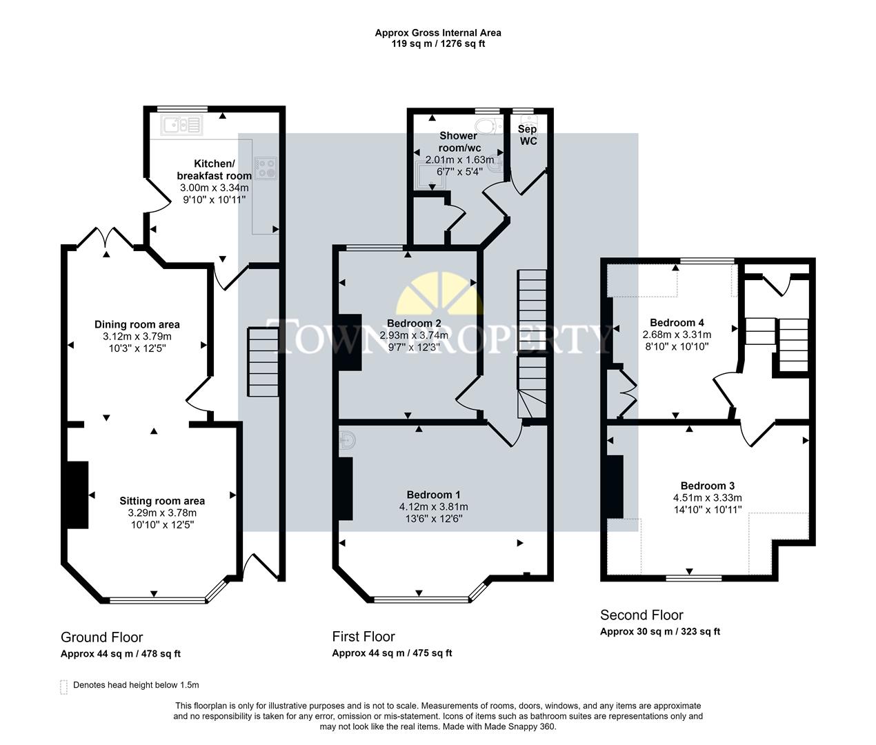 Property Details for Willowfield Square, Eastbourne - Town Property ...